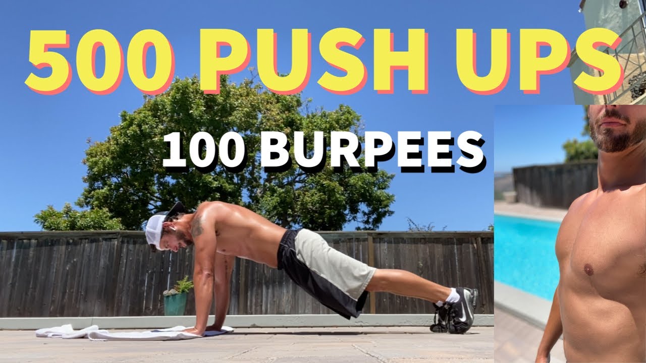 Burpees Workout - 500 PUSH UPS 100 BURPEES // Calisthenics Military Style Workout - YouTube