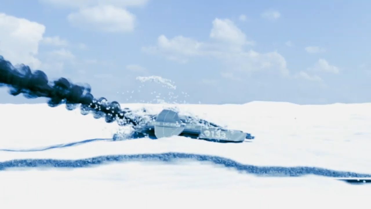 Houdini Vellum Grain, Pyro solver: space ship pursing through snow ...