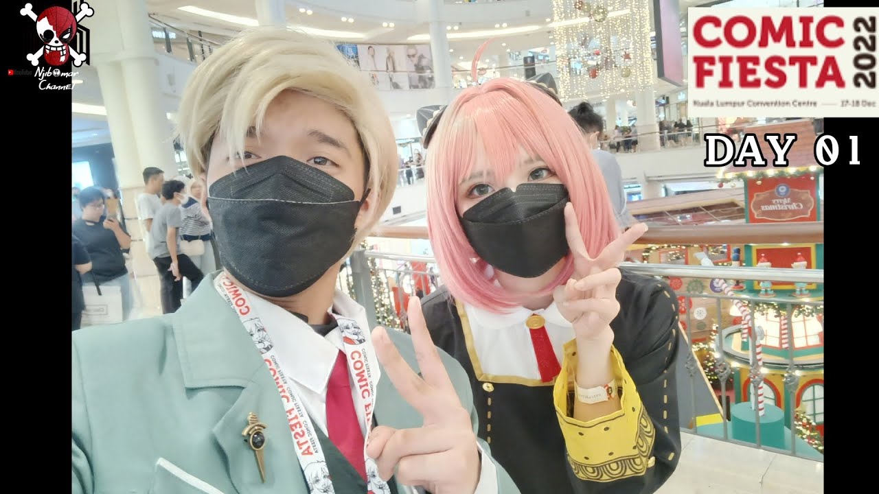 COMIC FIESTA 2022 - DAY 1 EXHIBITION (KLCC CONVENTION CENTRE) - YouTube