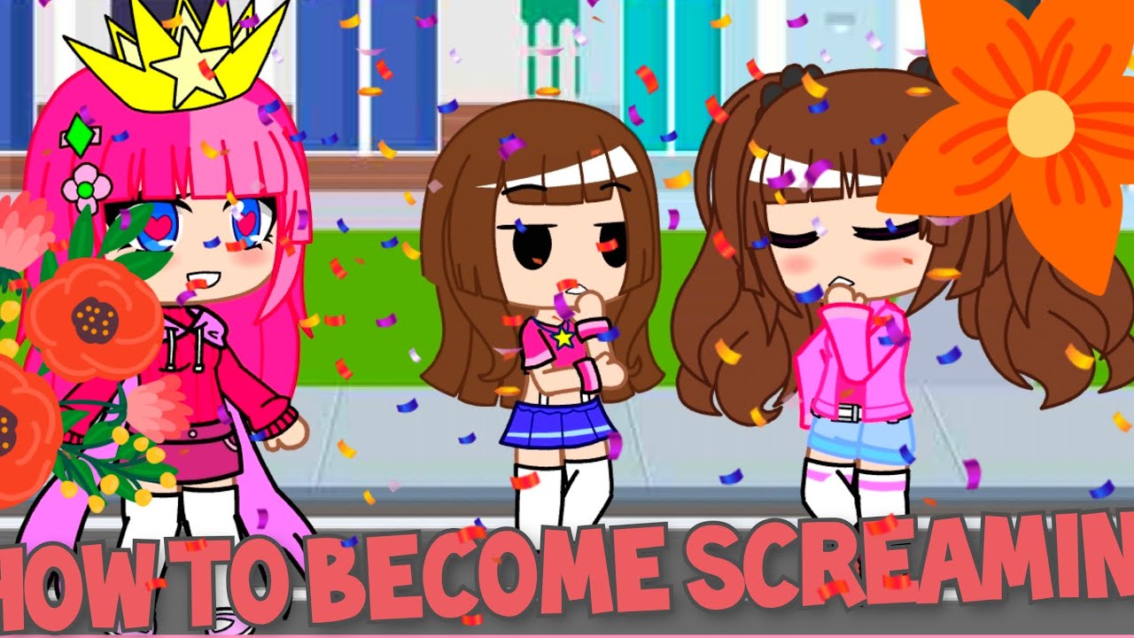 how to become screaming... | gacha club animation story - YouTube