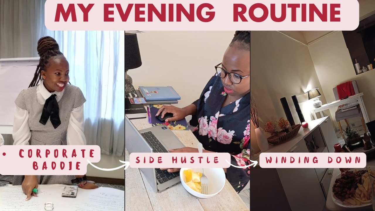 SPEND A PRODUCTIVE EVENING WITH ME AFTER WORK: MY EVENING ROUTINE//MY 5 ...