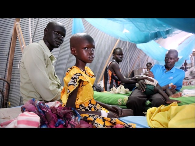 Hongerende Afrikaanse Kinderen Graag Een Andere Armoedeboodschap. Of