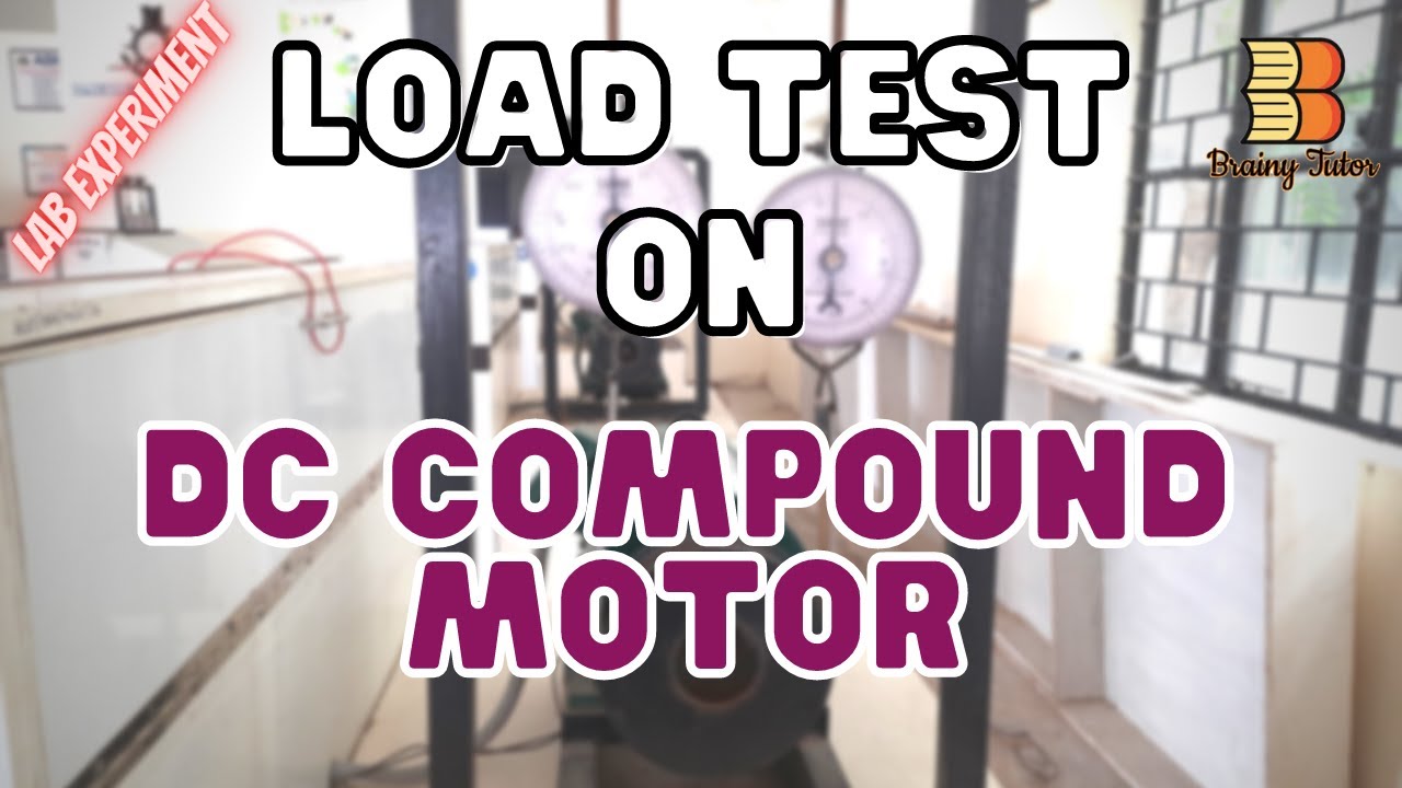 Load Test on DC Compound Motor - YouTube