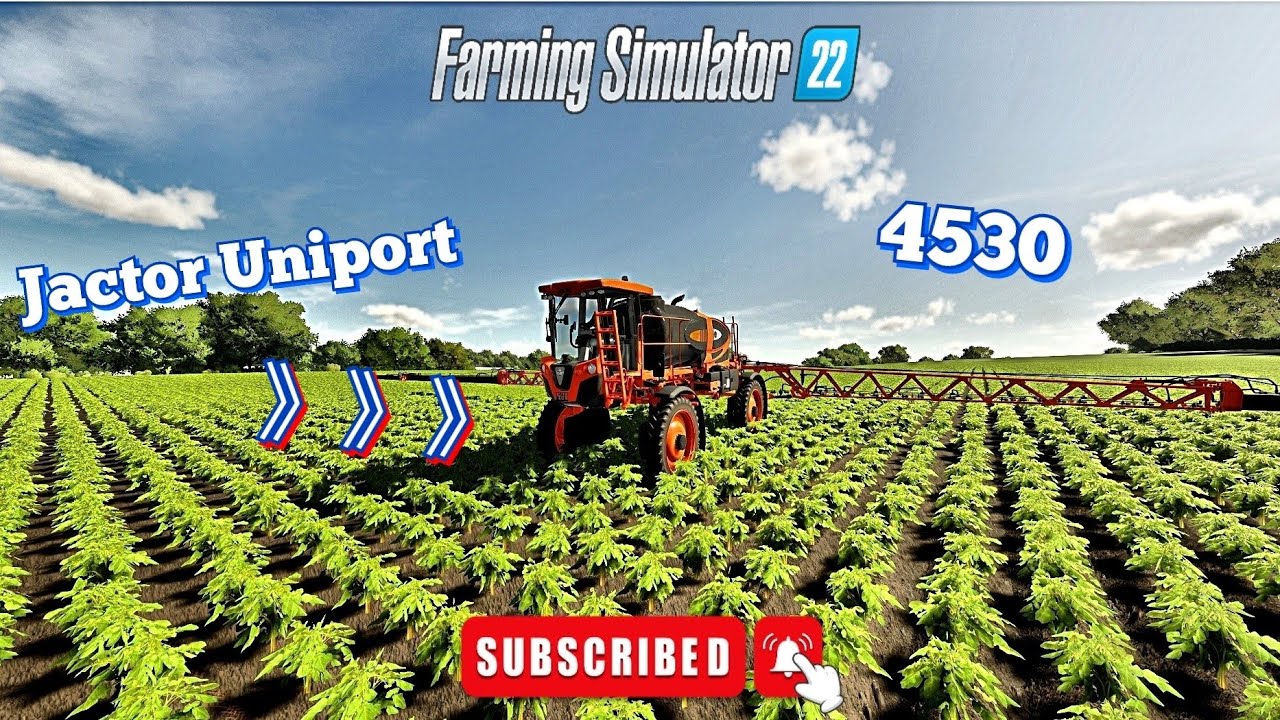 Farming Simulator 22 - Jactor Uniport 4530 Il punem la munca - Prezentare - #games #farmer #fs22 ...