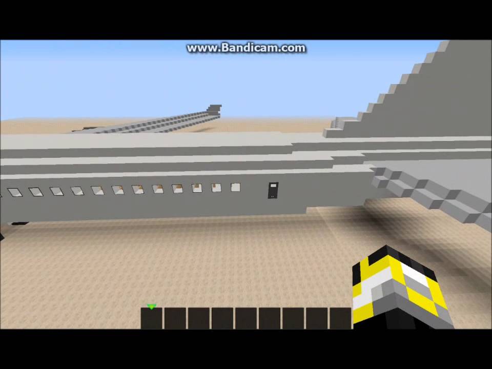 Minecraft jumbo Jet - YouTube