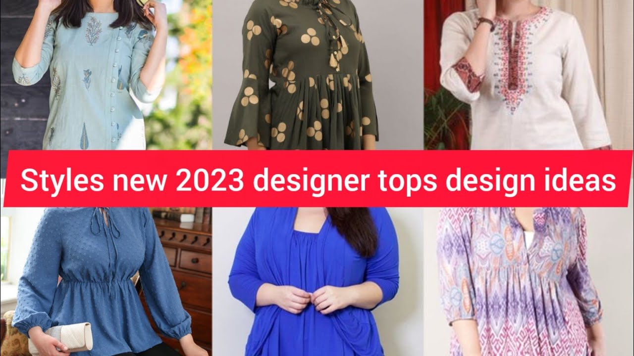 beautiful girls tops design... - YouTube