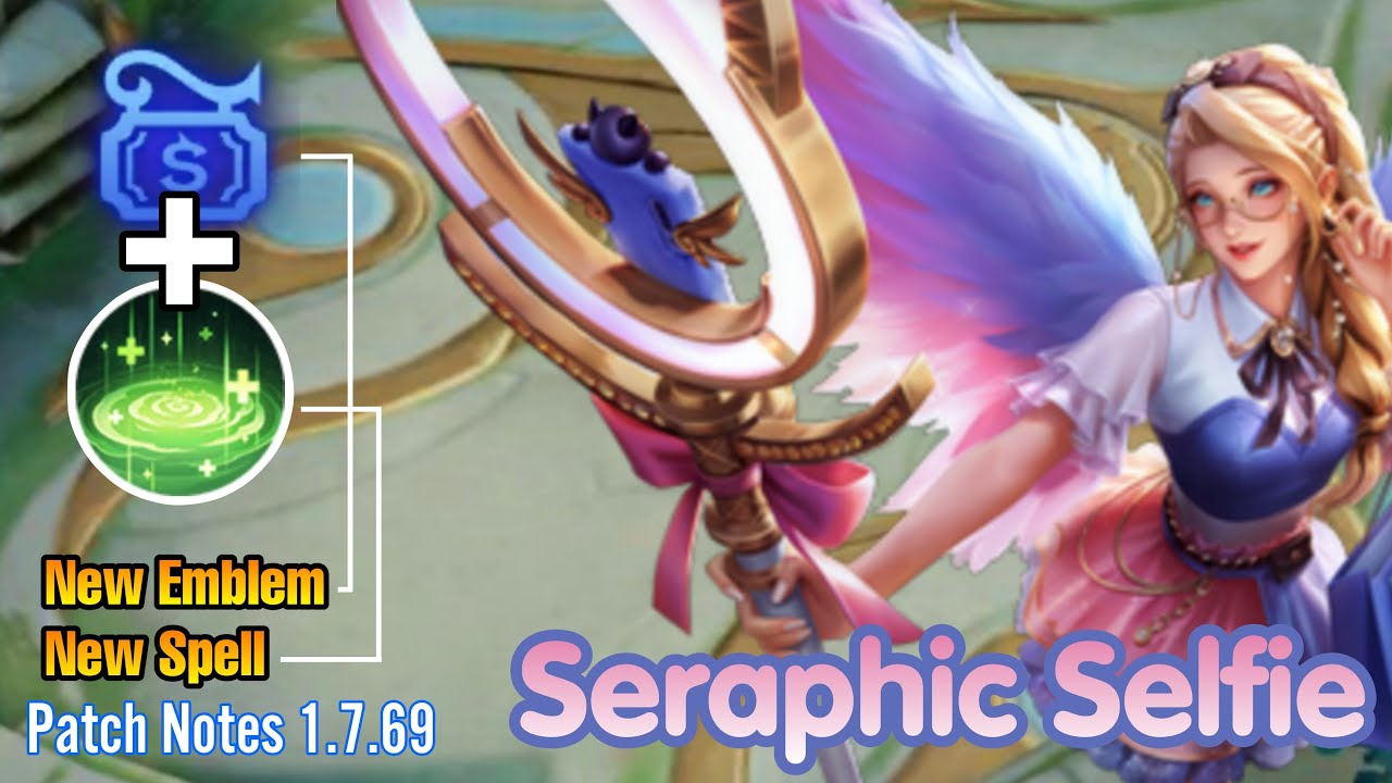 NEWSKIN RAFAELA "Seraphic Selfie" | Gameplay Hero Rafaela | Mobile ...