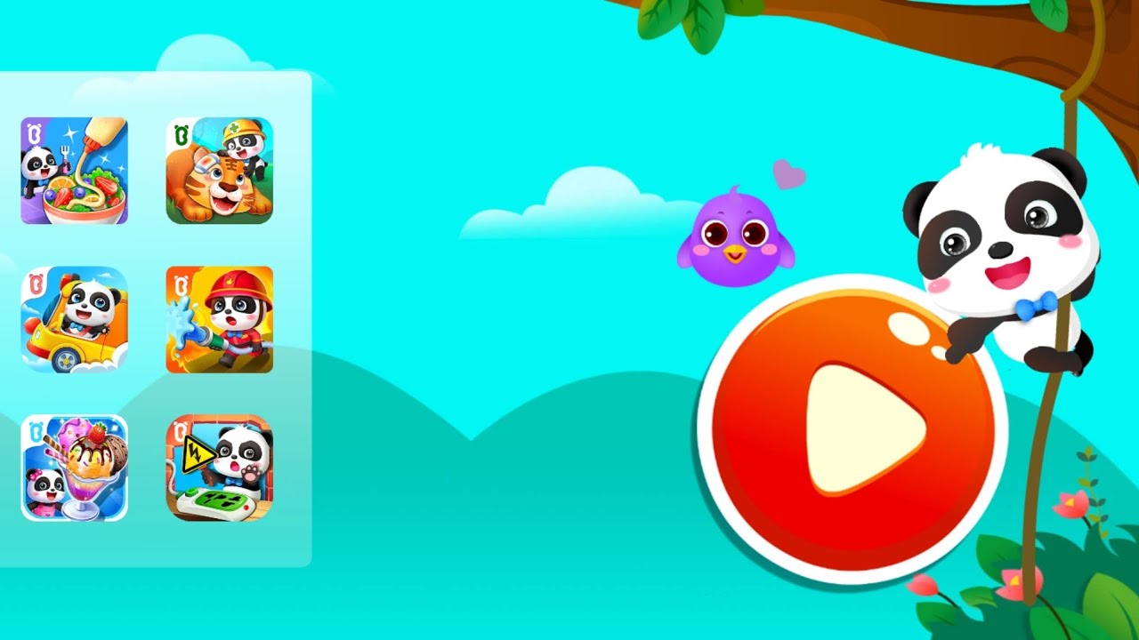 Game Bayi Panda bahasa Indonesia | Game edukasi Game babybus gempa bumi ...