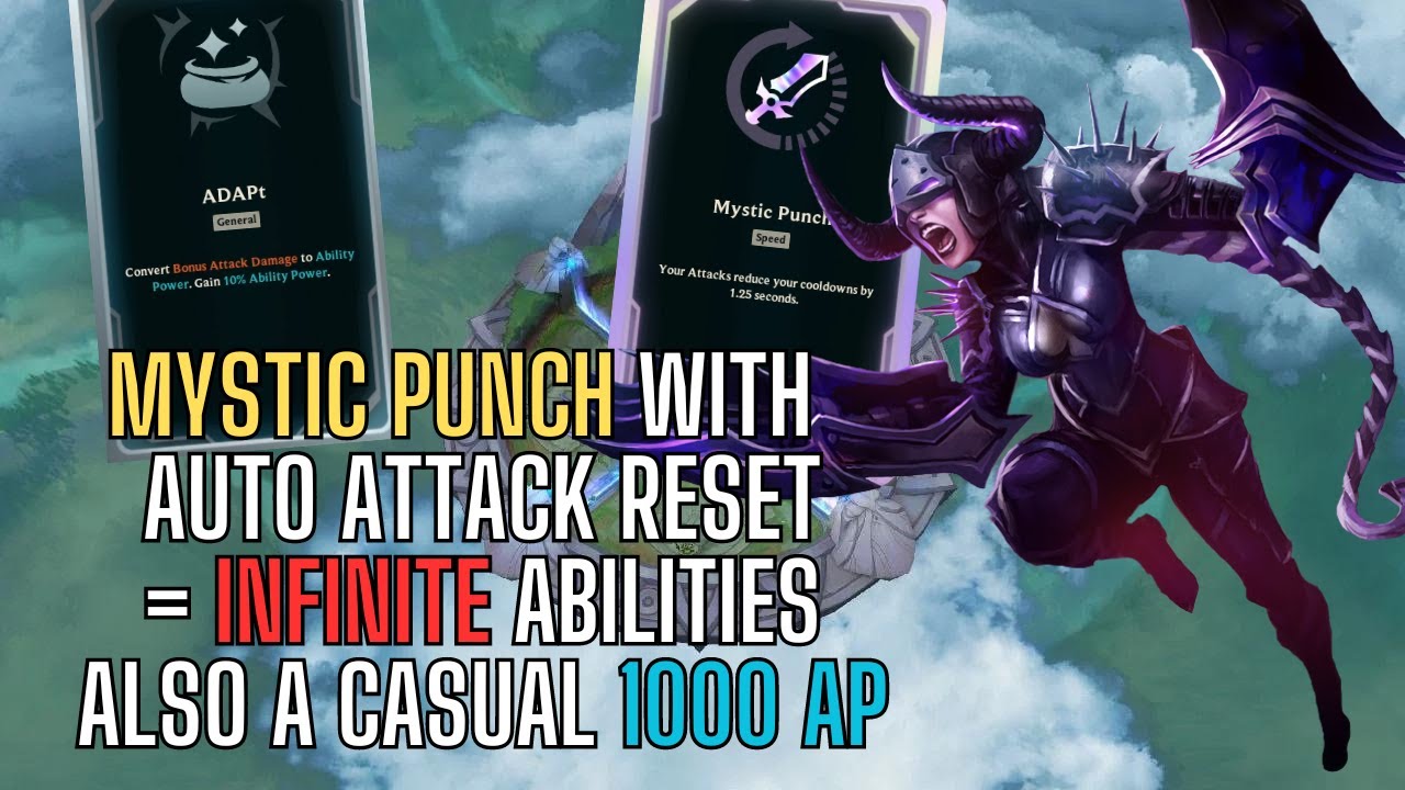 INSANE Mystic Punch 1000 AP Shyvana Build - Nidhogg playing a DPS Game ...