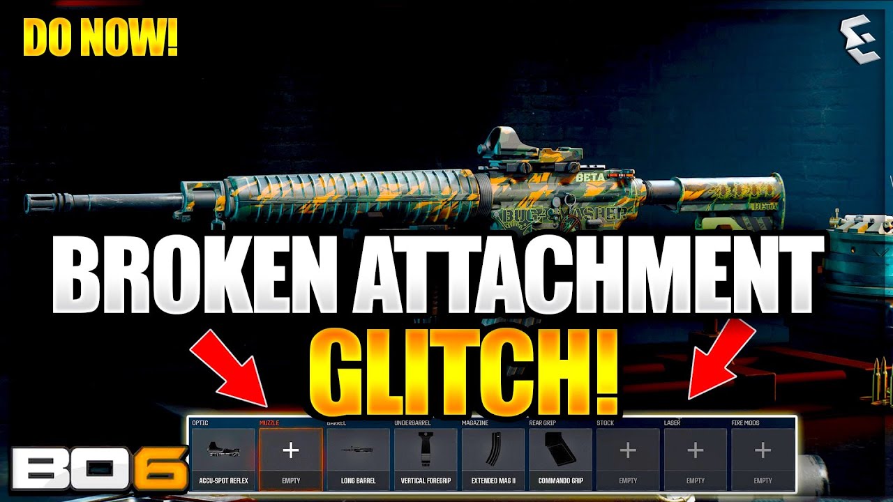 *NEW* 9 ATTACHMENTS GLITCH IN BO6! 9 ATTACHMENTS ON WEAPONS! (DO NOW ...