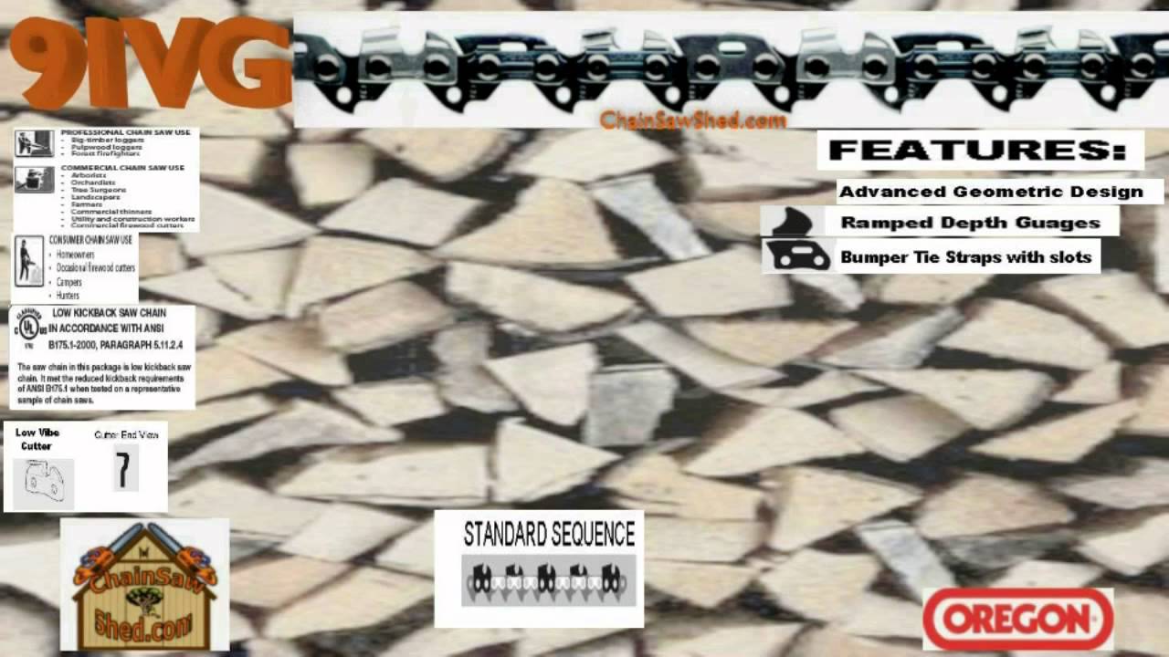 91VG Saw Chain - YouTube