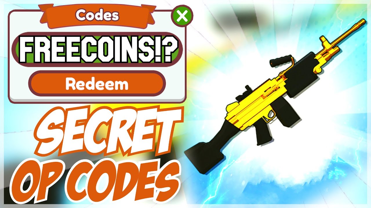!NEW! (2022) 💥 Roblox Gun Simulator Codes 💥 ALL *2X⭐* CODES! - YouTube