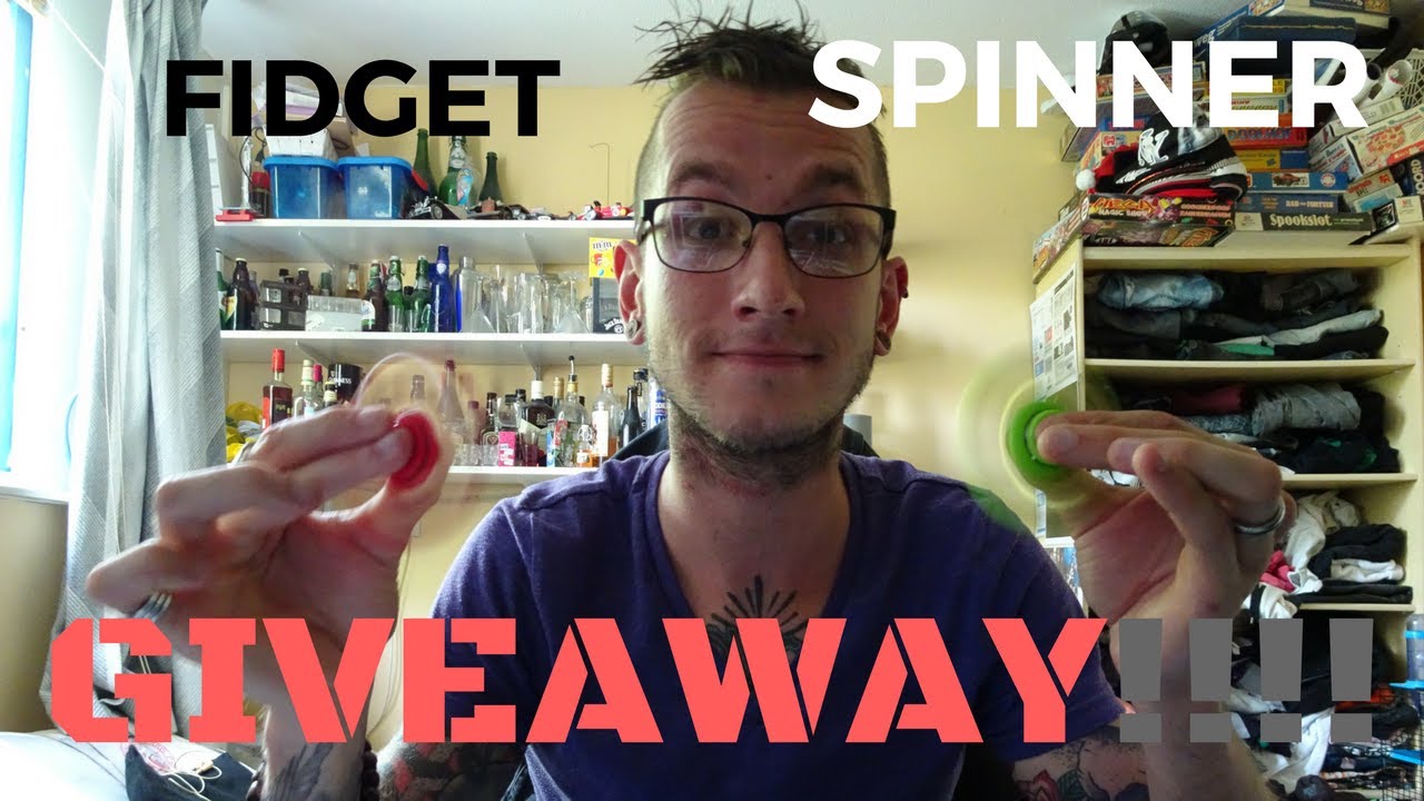 FIDGET SPINNER GIVEAWAY!! - YouTube