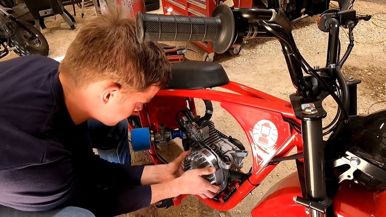 Coleman B200R Minibike Engine Build/Upgrades - YouTube