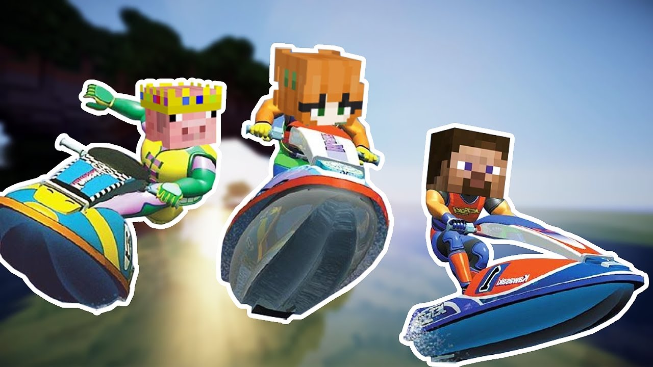 Jet Ski Addon - Minecraft Education Edition - YouTube
