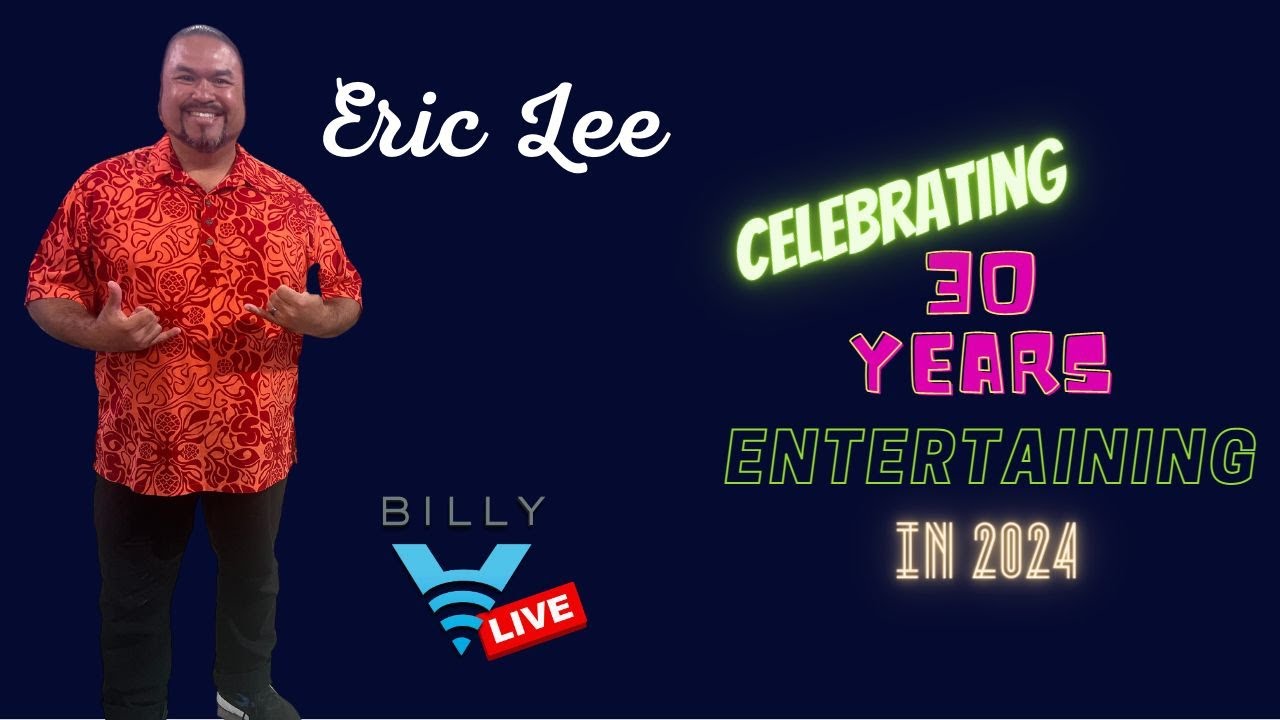 Billy V LIVE! Interviews Hawaii Recording Artist Eric Lee - YouTube