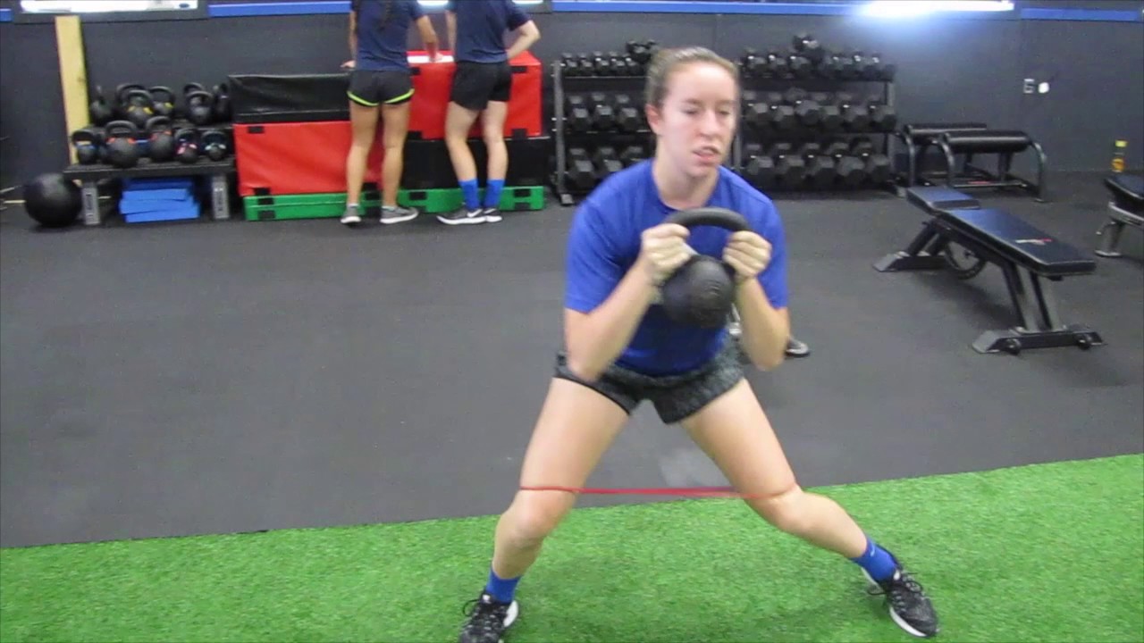 KB Lateral Mini Band Walk - YouTube