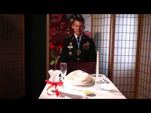 Fallen Soldier Table depicted by members of the U.S. Army Japan ...