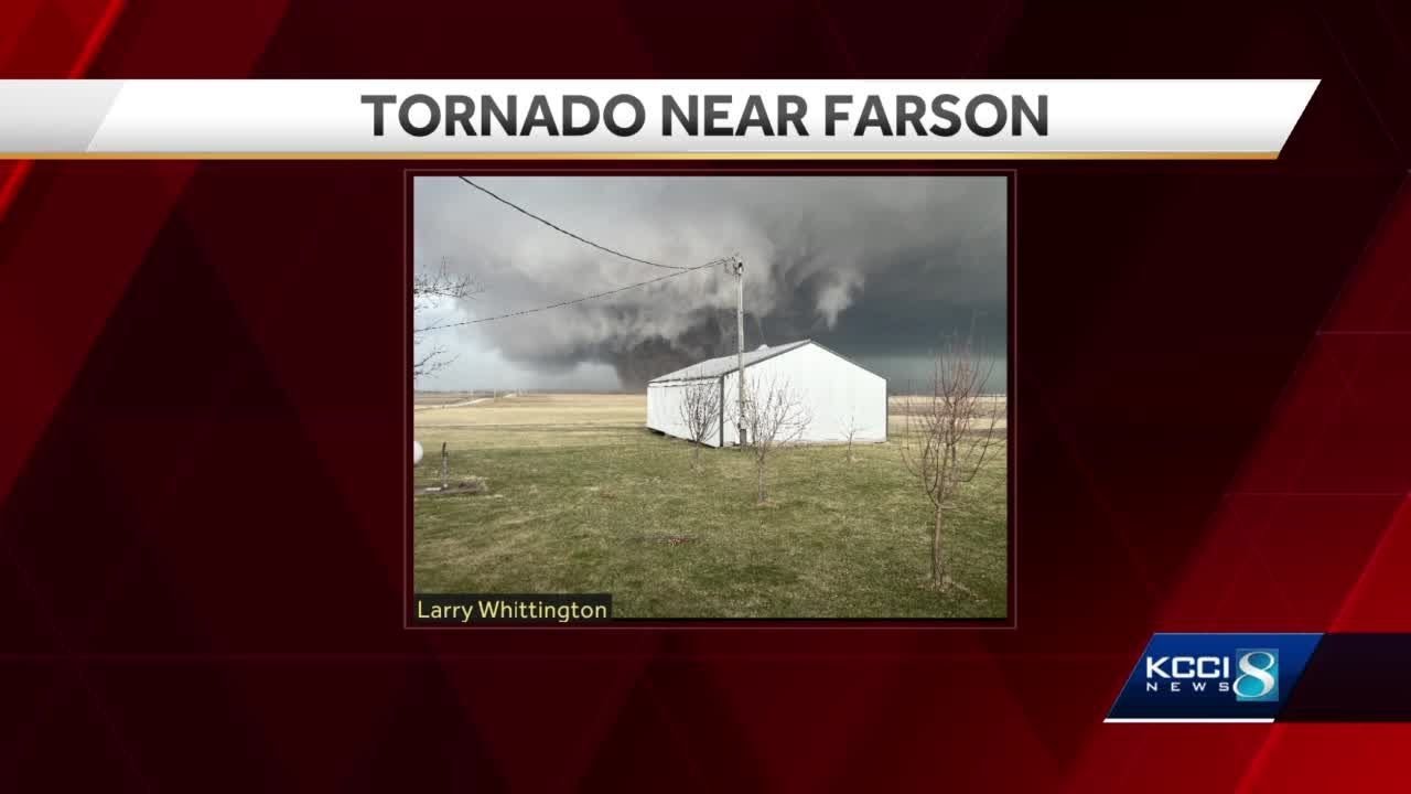 Tornado captured by viewer near Farson - YouTube