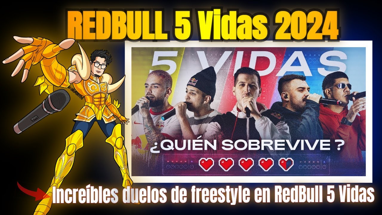 Los minutos más épicas de RedBull 5 Vidas: Flows y habilidades ...