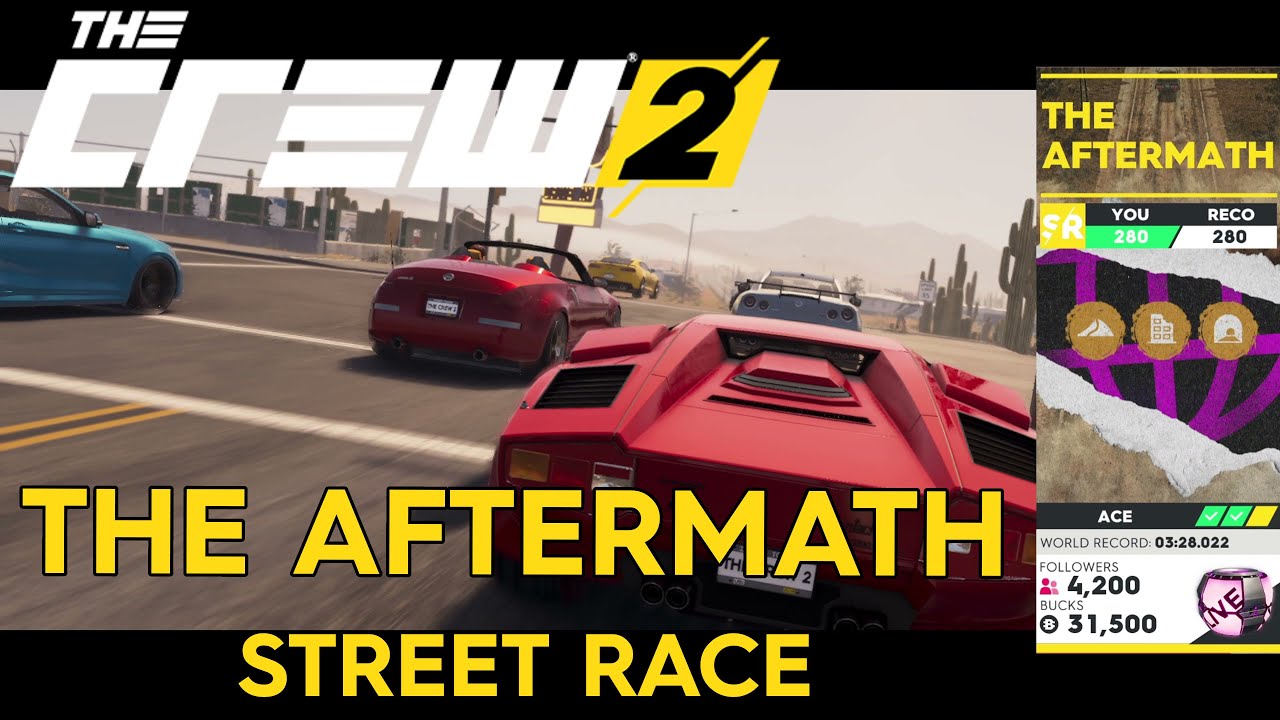The Crew 2 | The Aftermath Street Race | Ace difficulty - YouTube