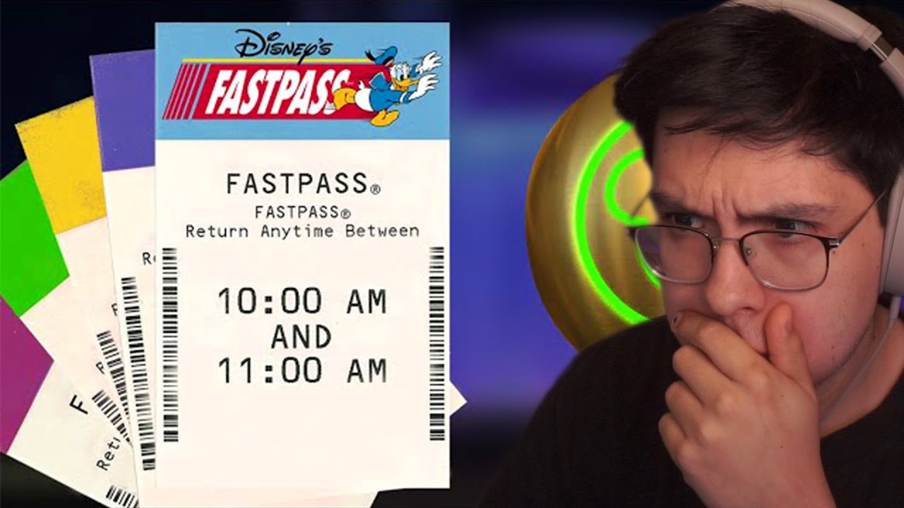 Reacting to Disney's FastPass: A Complicated History by Defunctland | Yogurtdan Reacts - YouTube