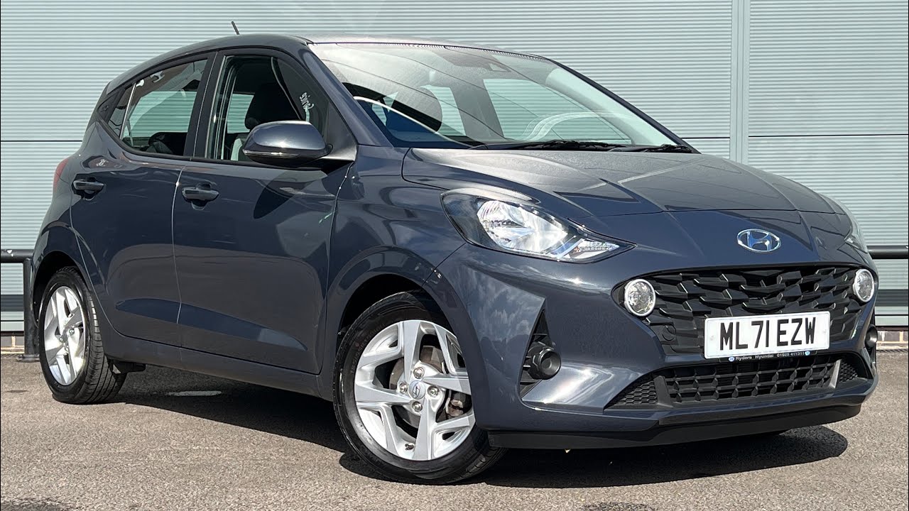 2021 Hyundai i10 SE Connect Manual in Aurora Grey - YouTube