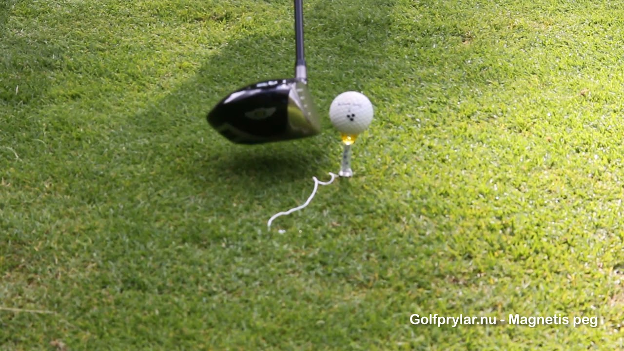 Golfprylar - Magnetisk peg - YouTube