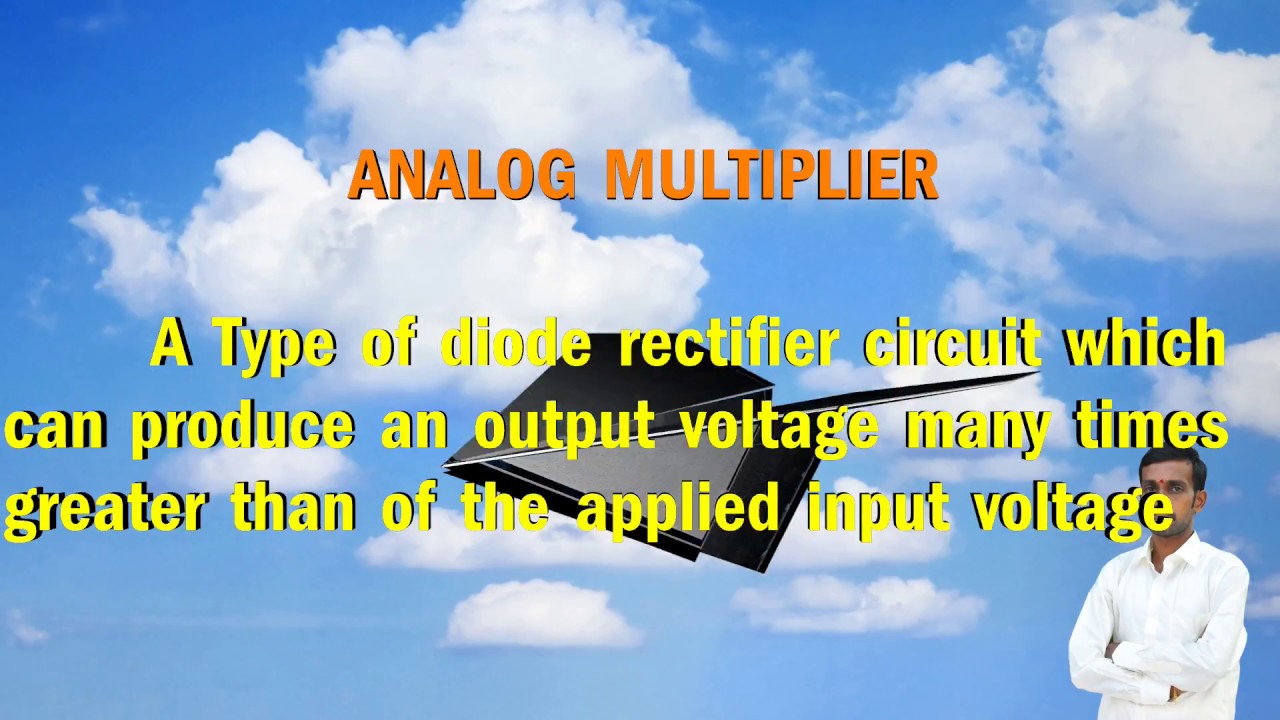 Analog Multiplier design using Pspice (In Tamil) - YouTube