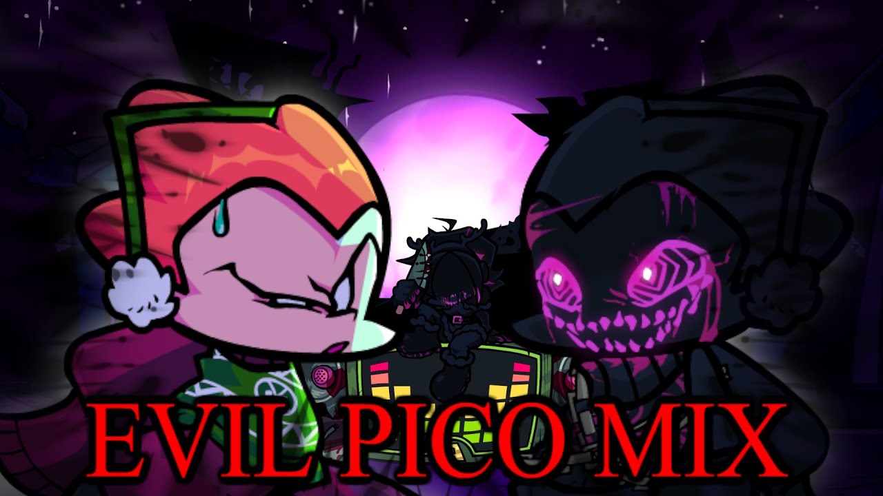 FRIDAY NIGHT FUNKIN' CORRUPTION: Pico VS EVIL PICO (EVIL PICO MIX ...