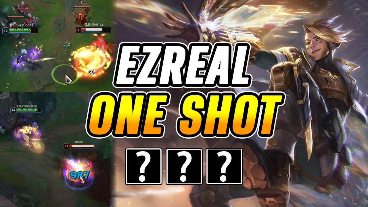 With this SECRET Ezreal build you can one shot ANYONE!!! - YouTube