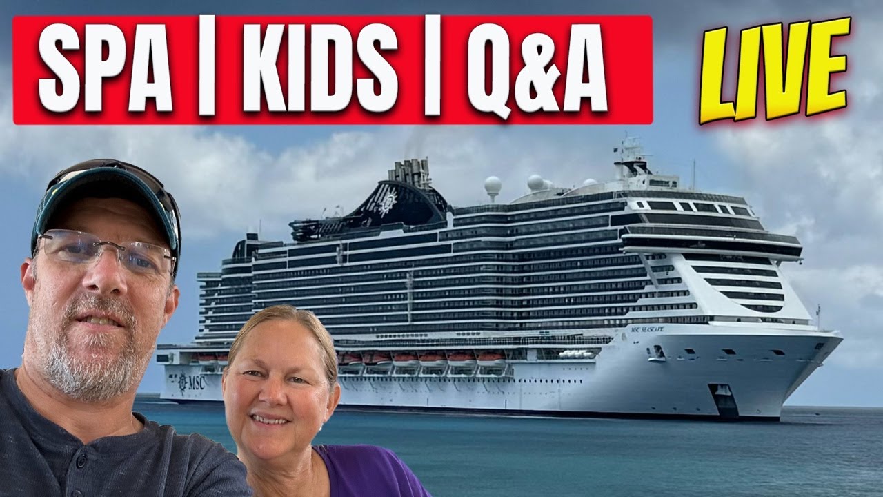 SPA | KIDS ROOM SERVICE | MSC Seascape LIVE with Tall Man's Cruise ...