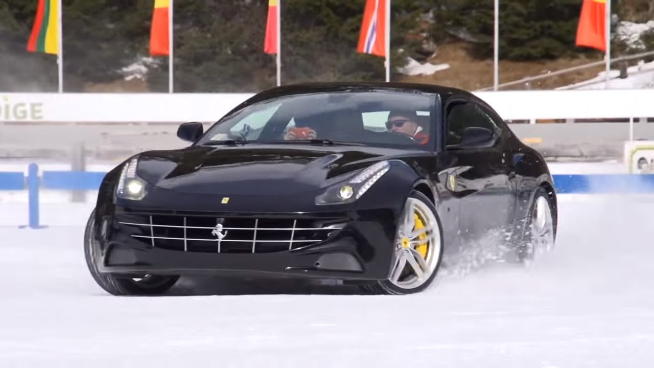 Ferrari FF Snow Tests - YouTube