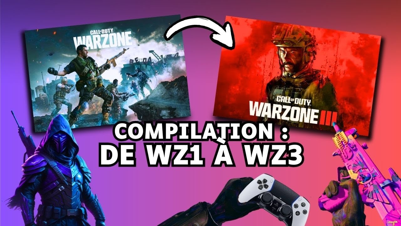 COMPILATION de mes MEILLEURS CLIPS de WZ1 à WZ3 ! - YouTube