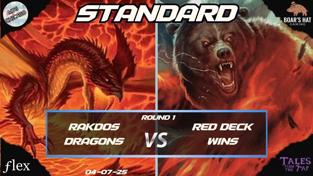 Rakdos Dragons VS Red Deck Wins [MTG Standard Round 1] - YouTube