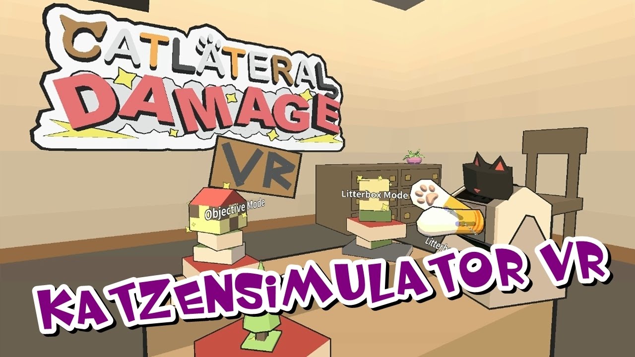 Catlateral Damage VR [PS4][German] Katzen Simulator als VR Version ...