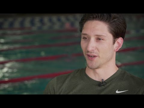 Olympic swimmer hopes to make history - YouTube