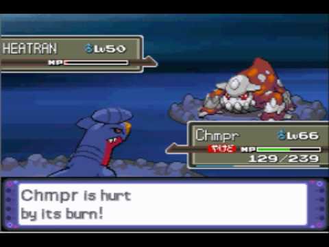 Pokemon Platinum: Catching Heatran - Stark Mountain - YouTube
