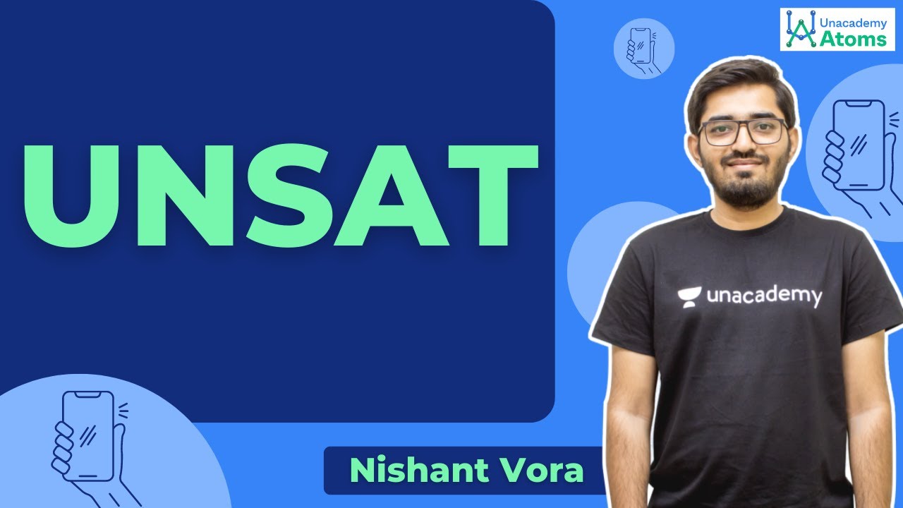 All about UNSAT: Nishant Vora's Surprise Reveal | Unacademy Atoms - YouTube
