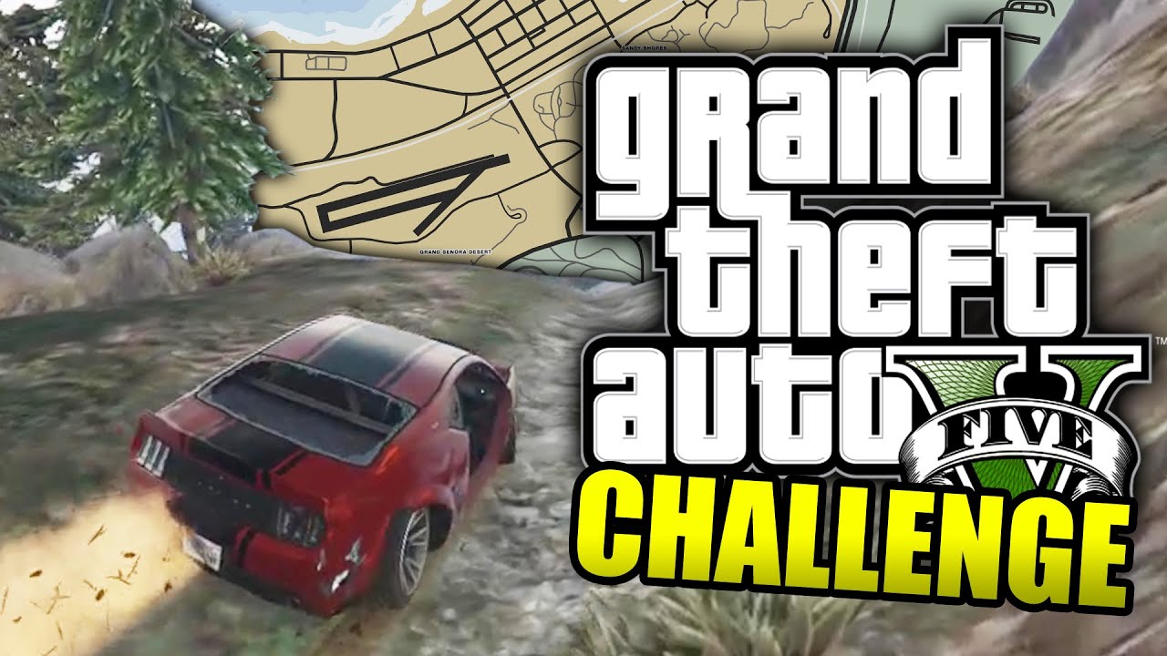 MAP CHALLENGE! - GTA V: Challenge - YouTube
