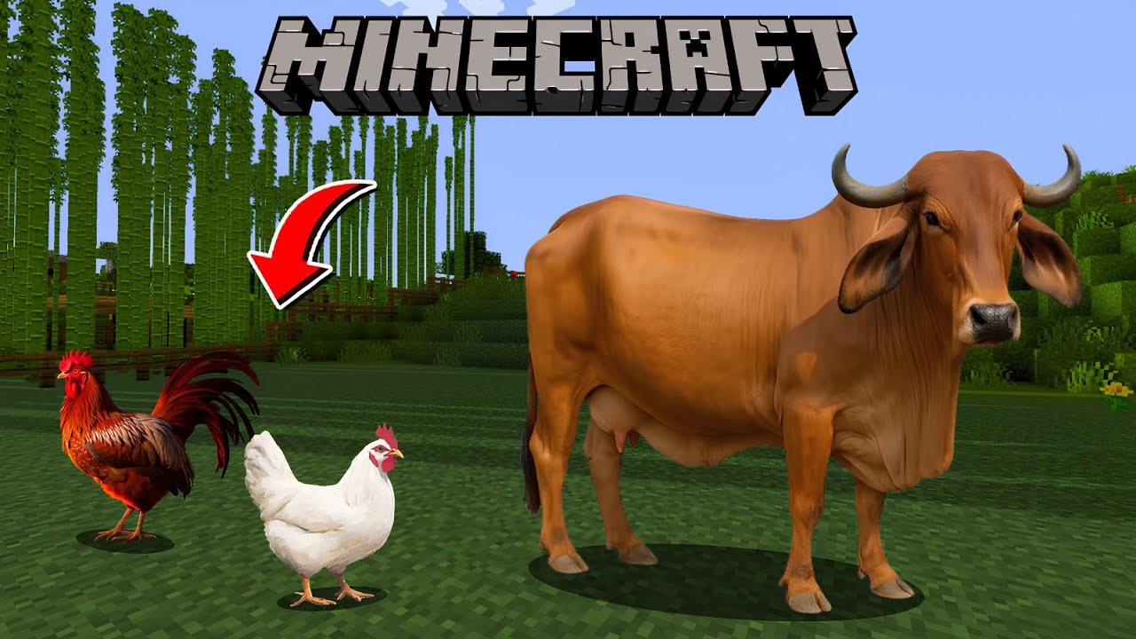COMO BAIXAR E INSTALAR O MOD GENETIC ANIMALS - MOD DE FAZENDA REALISTA NO MINECRAFT - YouTube
