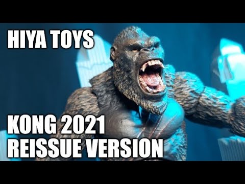 Hiya Toys Exquisite Basic Godzilla vs Kong, Kong Figure Review (2024 ...