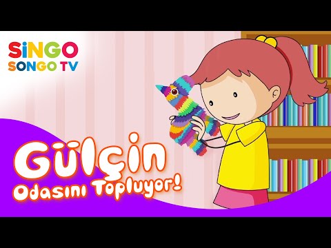 GÜLÇİN Odasını Topluyor 👏🏼 🎉 – SingoSongo TV I İsme Özel Çocuk Şarkıları 🎵