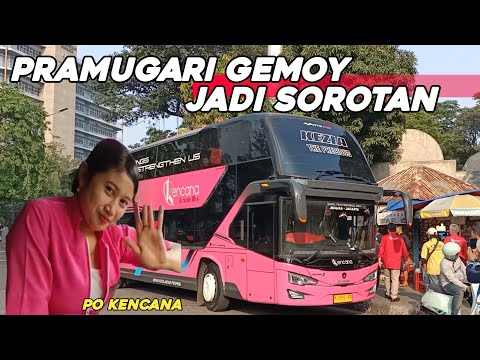 PRAMUGARI PO.KENCANA || JADI SOROTAN DI TERMINAL