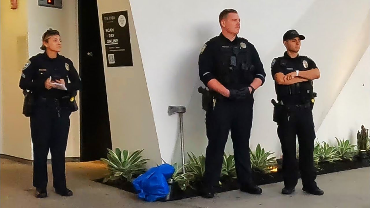 Person Carrying Large Ax Stopped By Police, Arrested For Warrants - YouTube