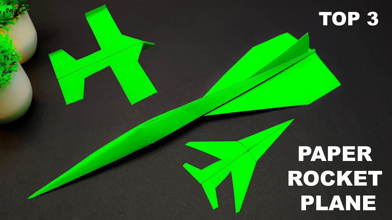 how to make a perfect paper airplane | paper airplane that flies high ...