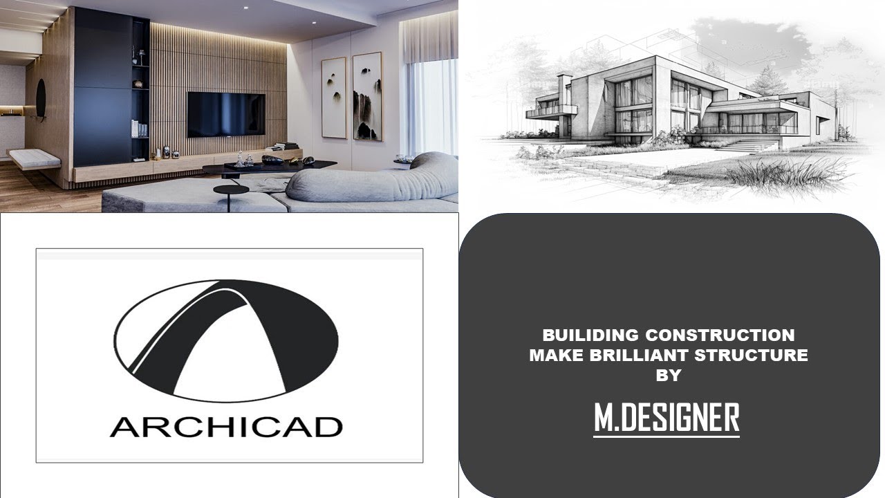 ArchiCAD Design Modeling A to Z Learning Lesson series 1 | Design your ...