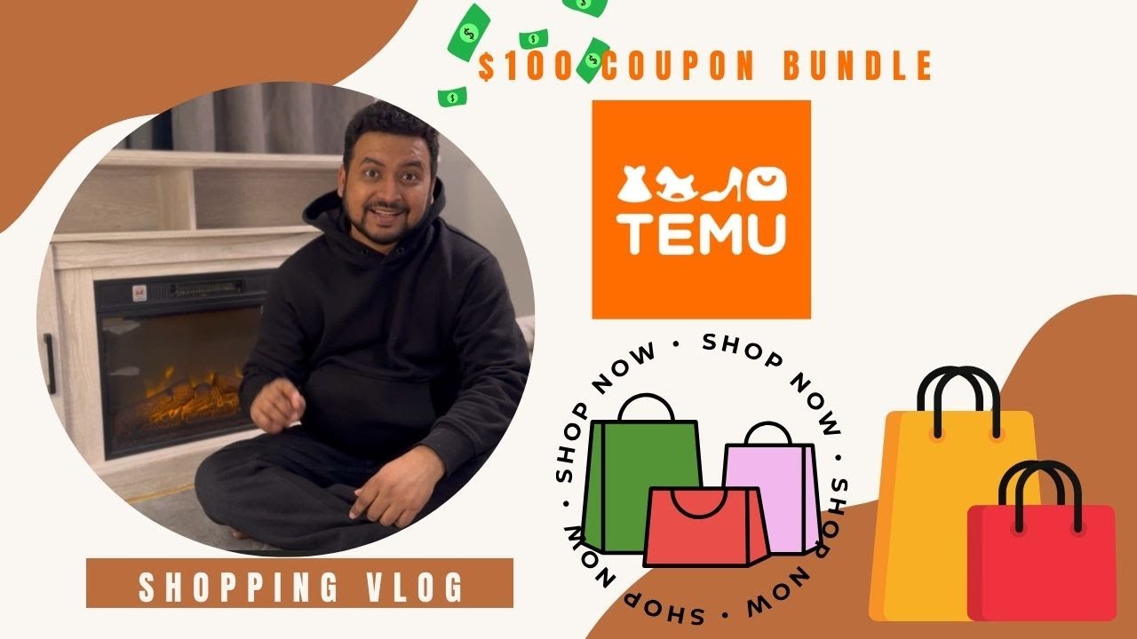 Temu Holiday Shopping| $100 coupon bundle| Useful Everyday Items - YouTube