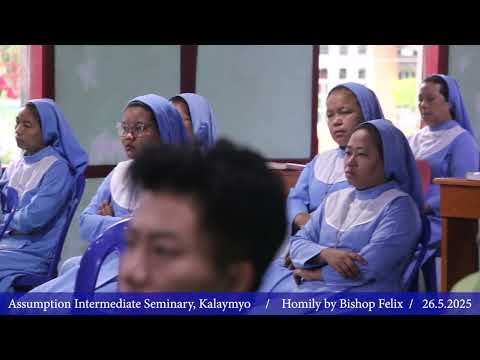 Siampi sinna sang hon pawi ah Bishop Felix tung pan  kha-an vak na (26.5.2025)