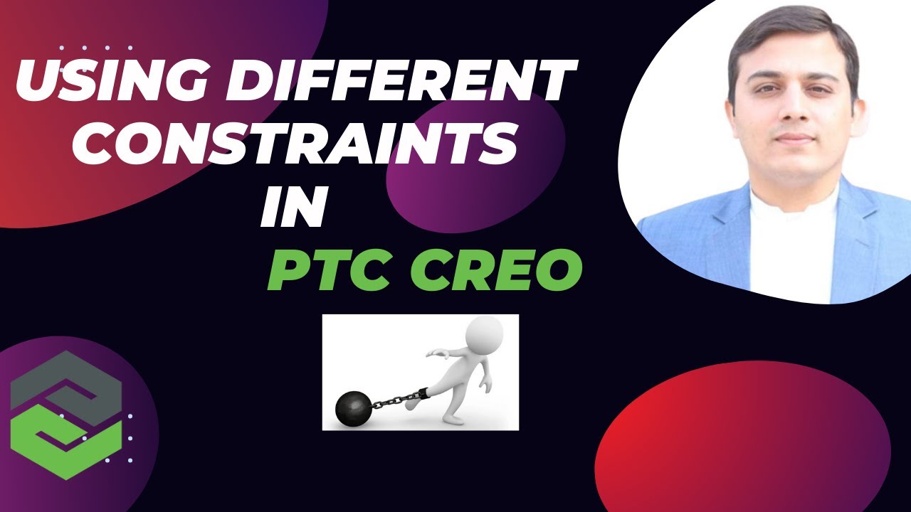 Using different constraints in Creo - YouTube